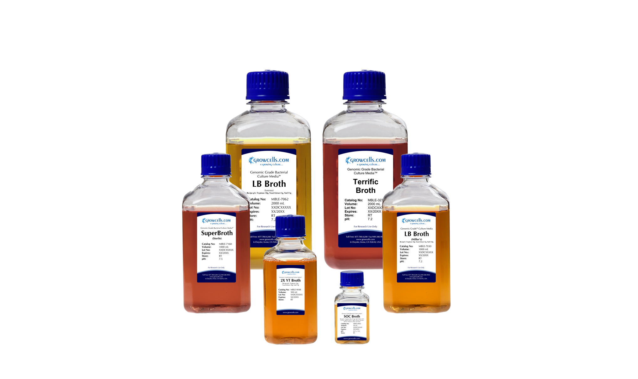 Bacterial Culture Media - Growcells.Com